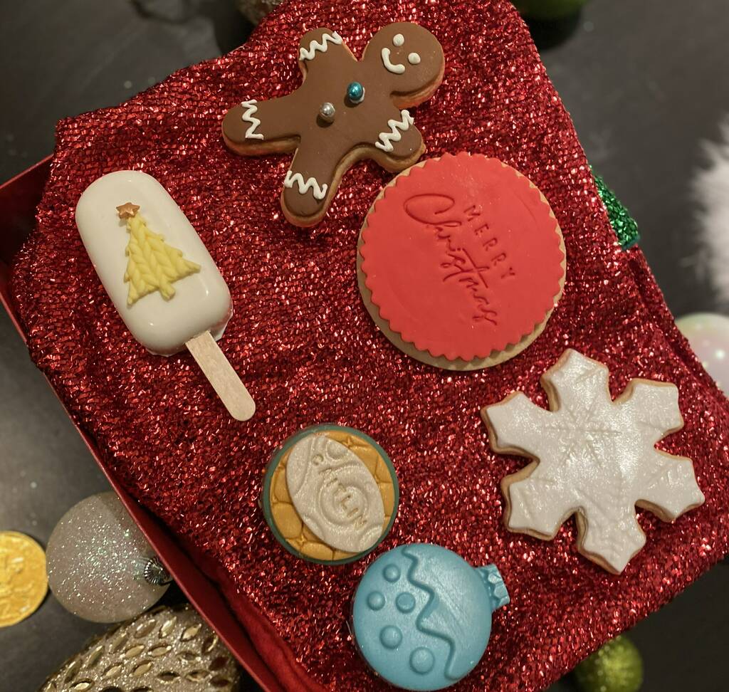 Cute And Personalised Christmas Sweet Treat Hamper By La Di Da Sweet ...