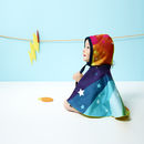 personalised superhero cape superstar rainbow by wild things funky ...
