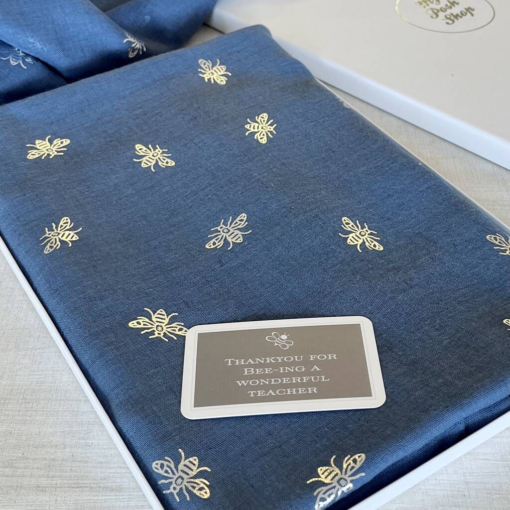 Metallic Silver Bee Scarf By My Posh Shop | notonthehighstreet.com