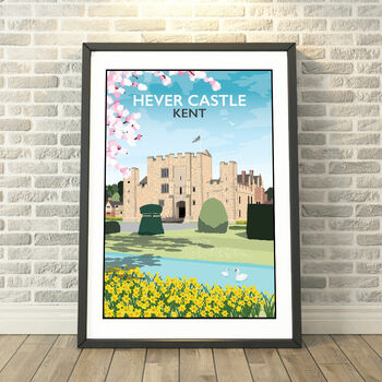 Hever Castle, Kent Print By Tabitha Mary | notonthehighstreet.com