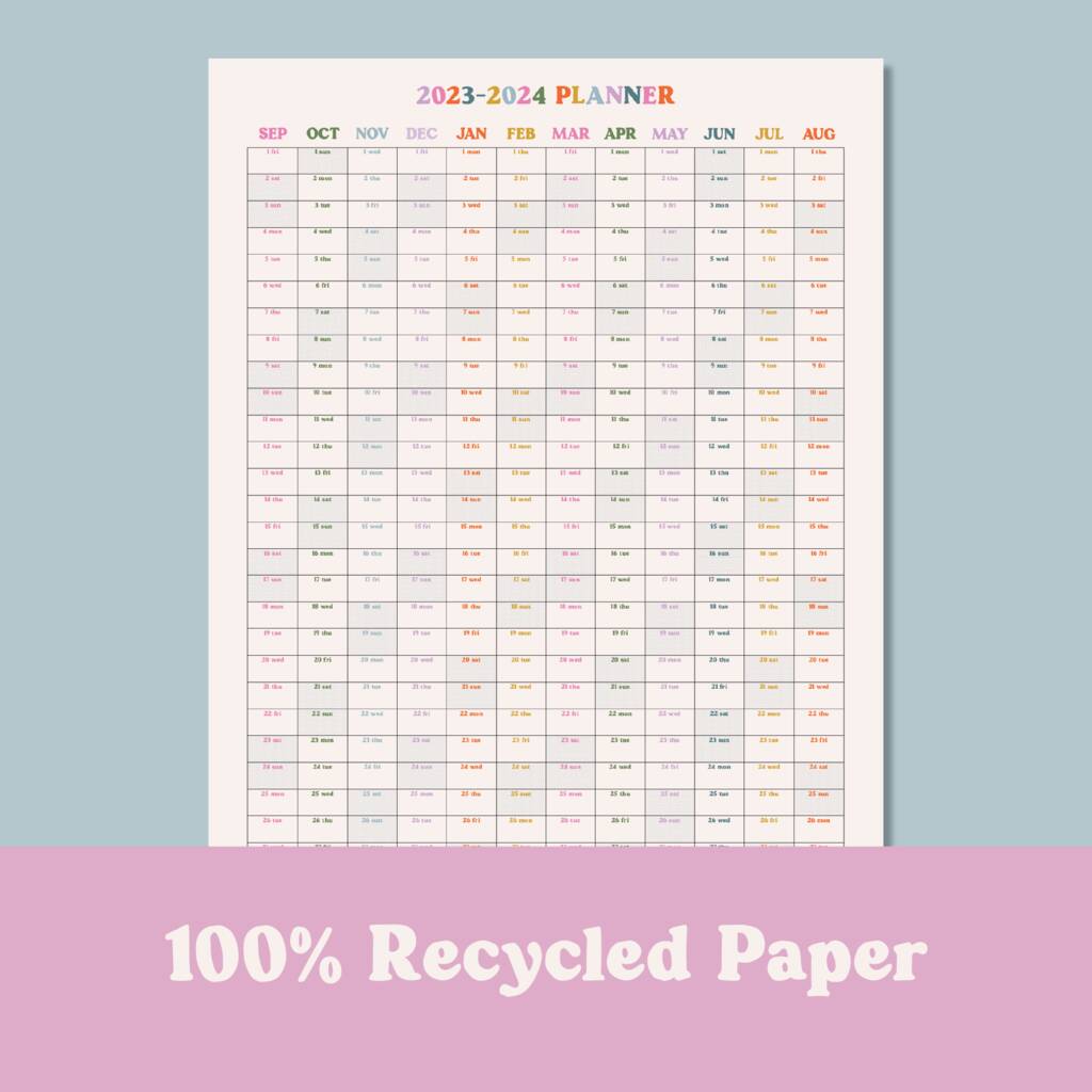 23 24 Academic Planner | Portrait | This Is The Year By Once Upon a ...