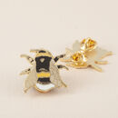 British Bee Enamel Pin Badge By Little Paisley Designs ...