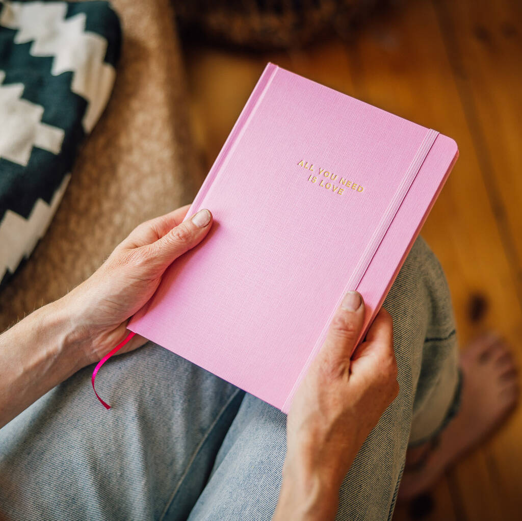 Song A Day Notebook All You Need Is Love By Say it with Songs