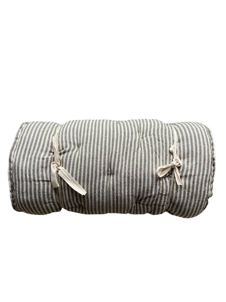 Cream And Stripes Mattress By Maitri | notonthehighstreet.com