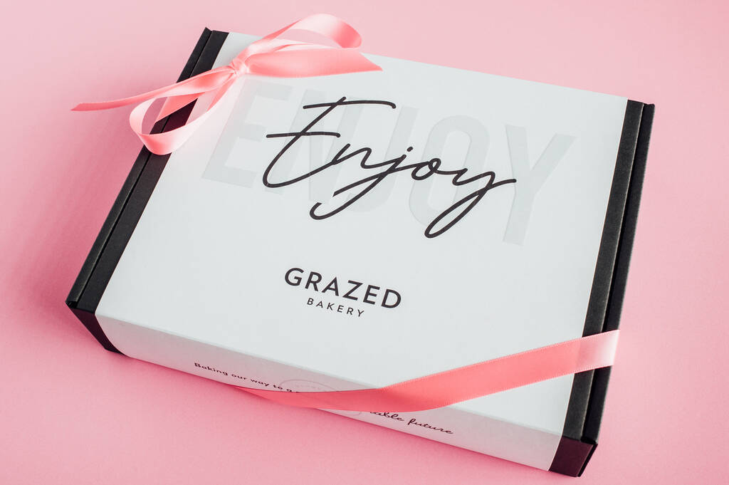 Valentine Hippo Brownie Heart By Grazed Bakery