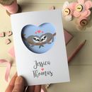 Personalised Sloths Valentine's Card By Just Toppers ...