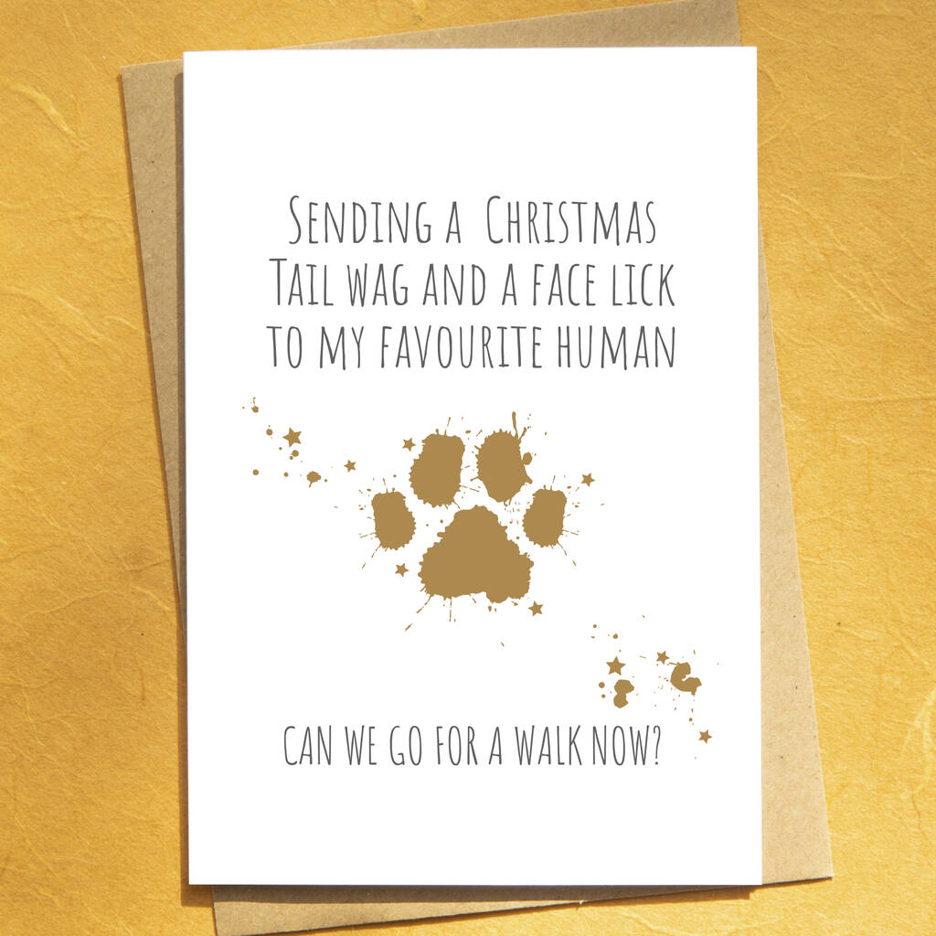 From The Dog Christmas Card By Slice of Pie Designs ...