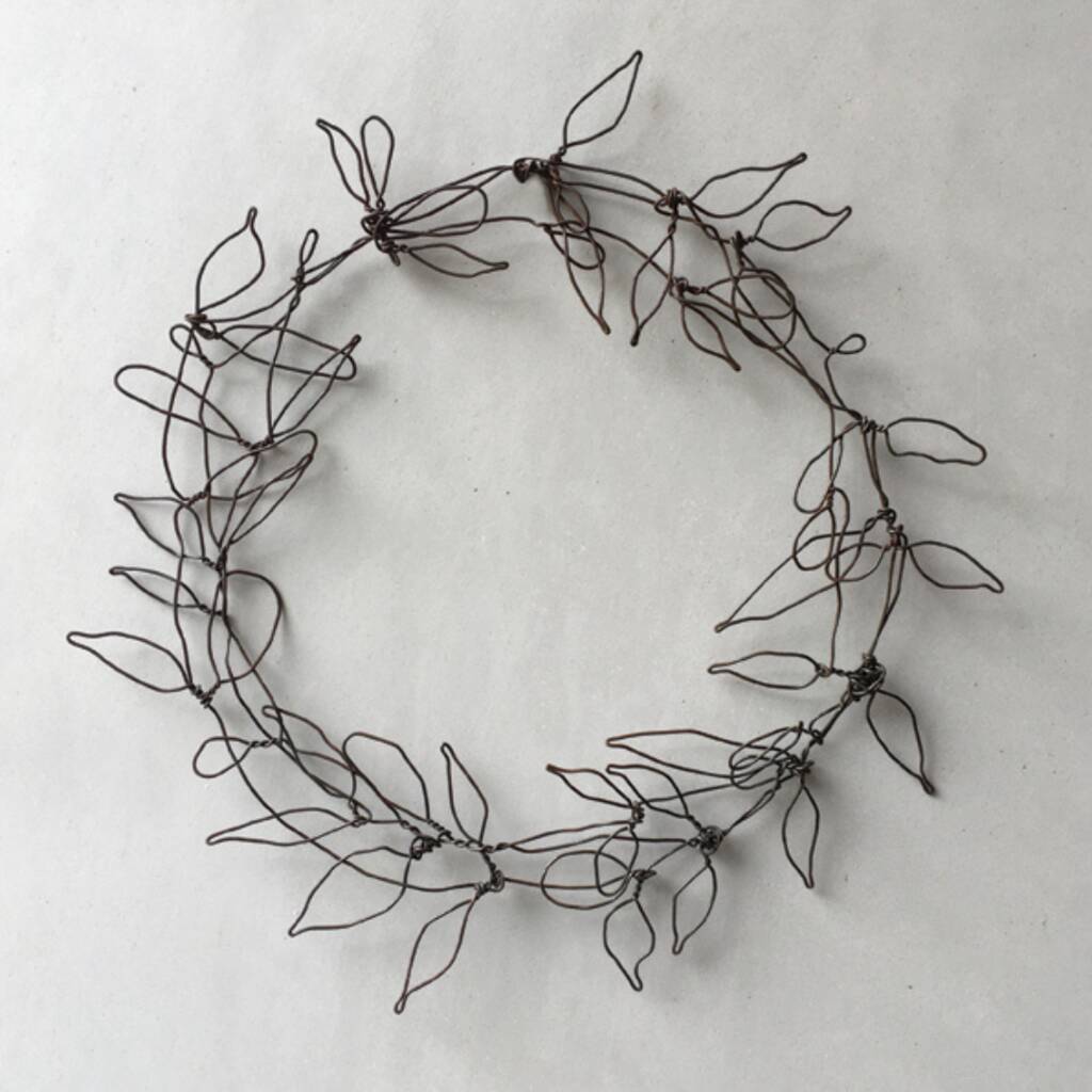 Wire Wreath By Grey Star Interiors