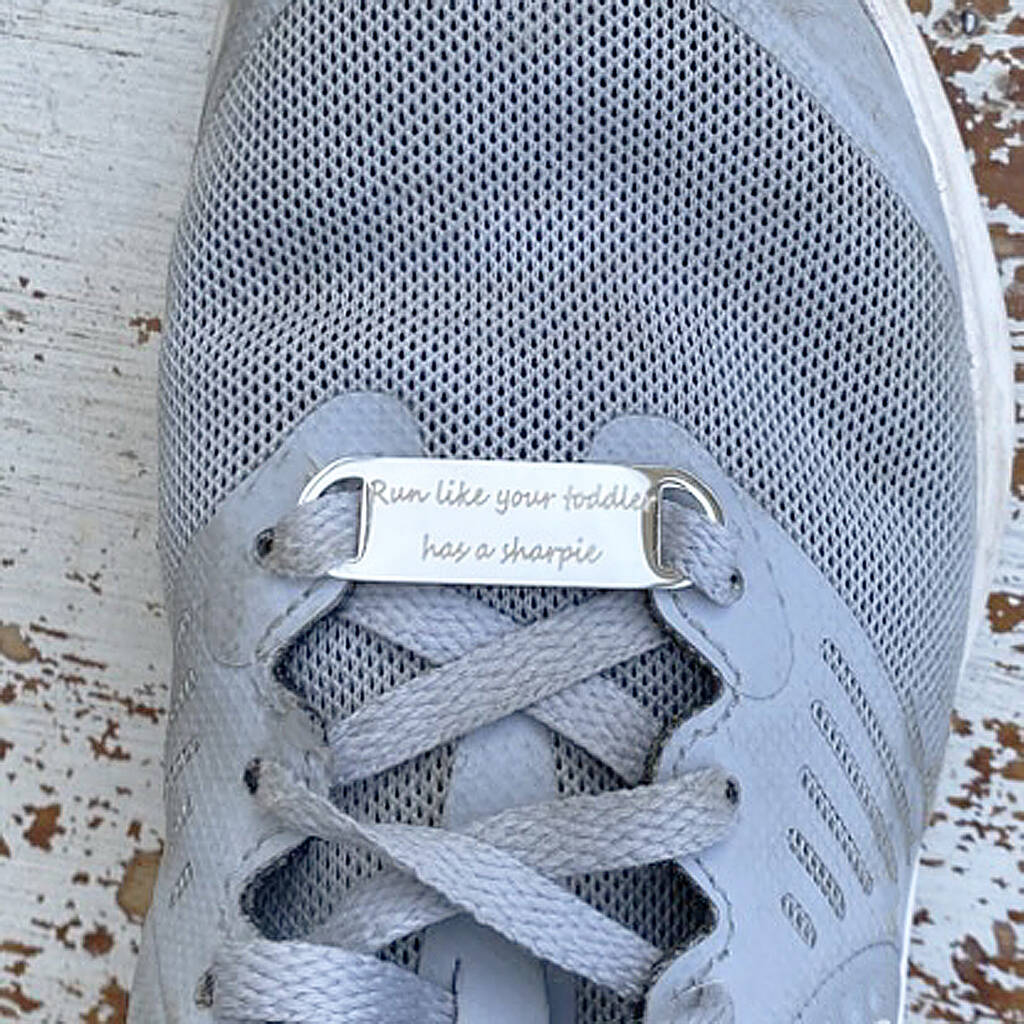 Personalised Mum's Sport Shoe Tags By Me and My Sport