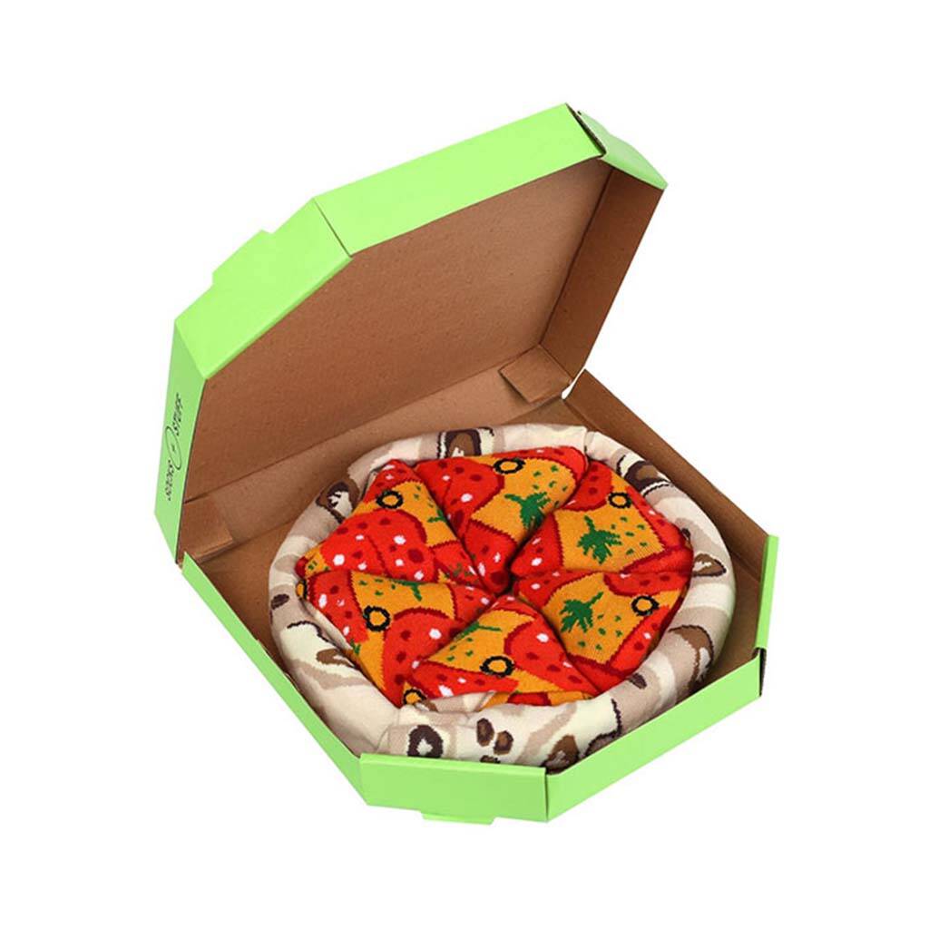 Pepperoni Pizza Socks Box Set By Socks + Stuff