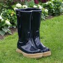 Calstock Midnight Blue Wellington Boot Planters By Dibor ...