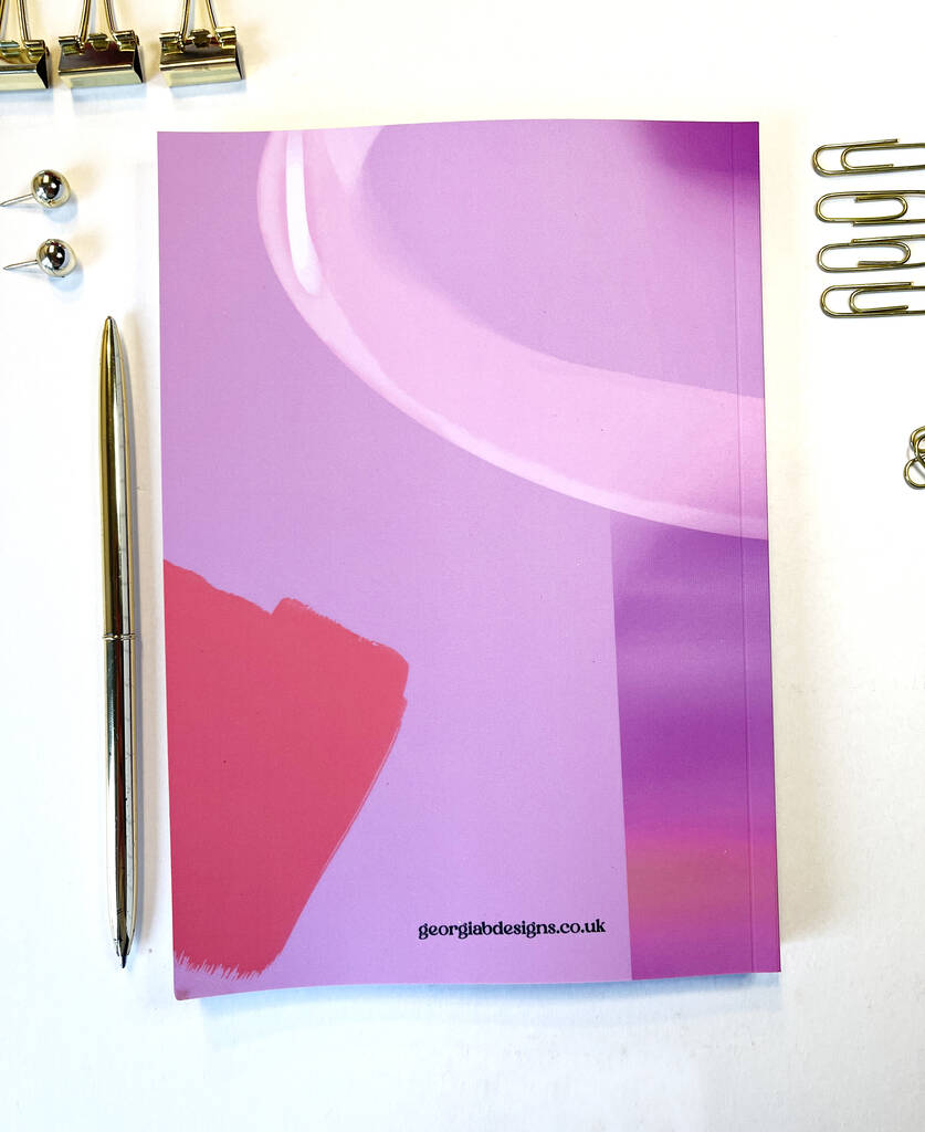 Gemini Zodiac A5 Lined Luxury Notebook By Georgia B Designs ...