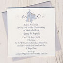 Personalised Christening Invitation Pack By Eggbert & Daisy ...