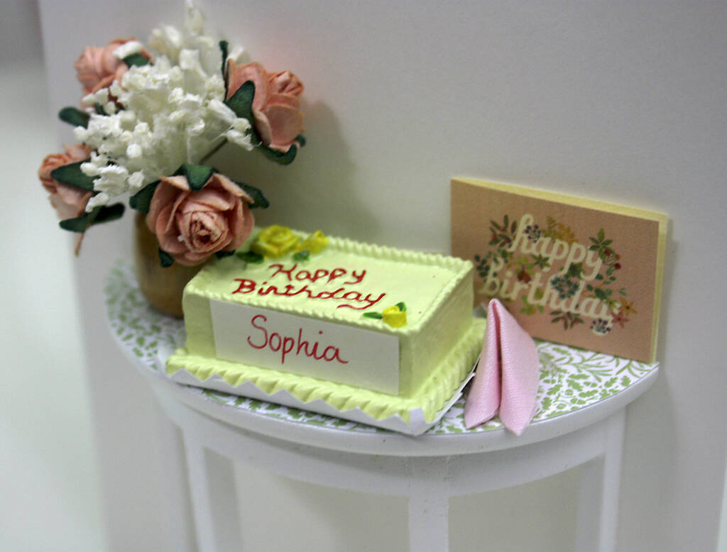 Birthday Cake Luxury Card By Karrie Barron | notonthehighstreet.com