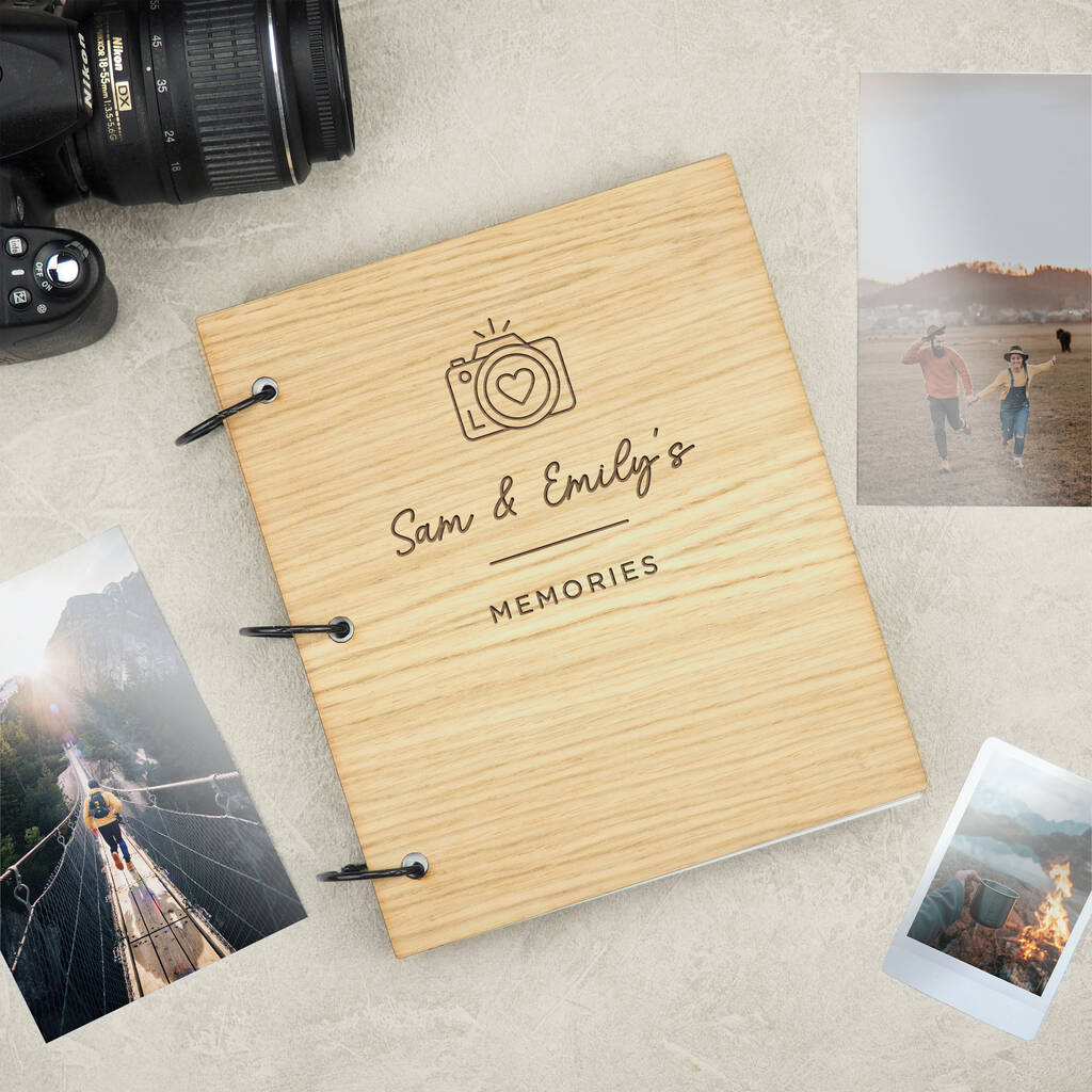 Personalised Couples Photo Book For Valentines Day By Dust and Things ...