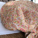 Light Summer Cotton Quilt Two Designs By The Danes | notonthehighstreet.com