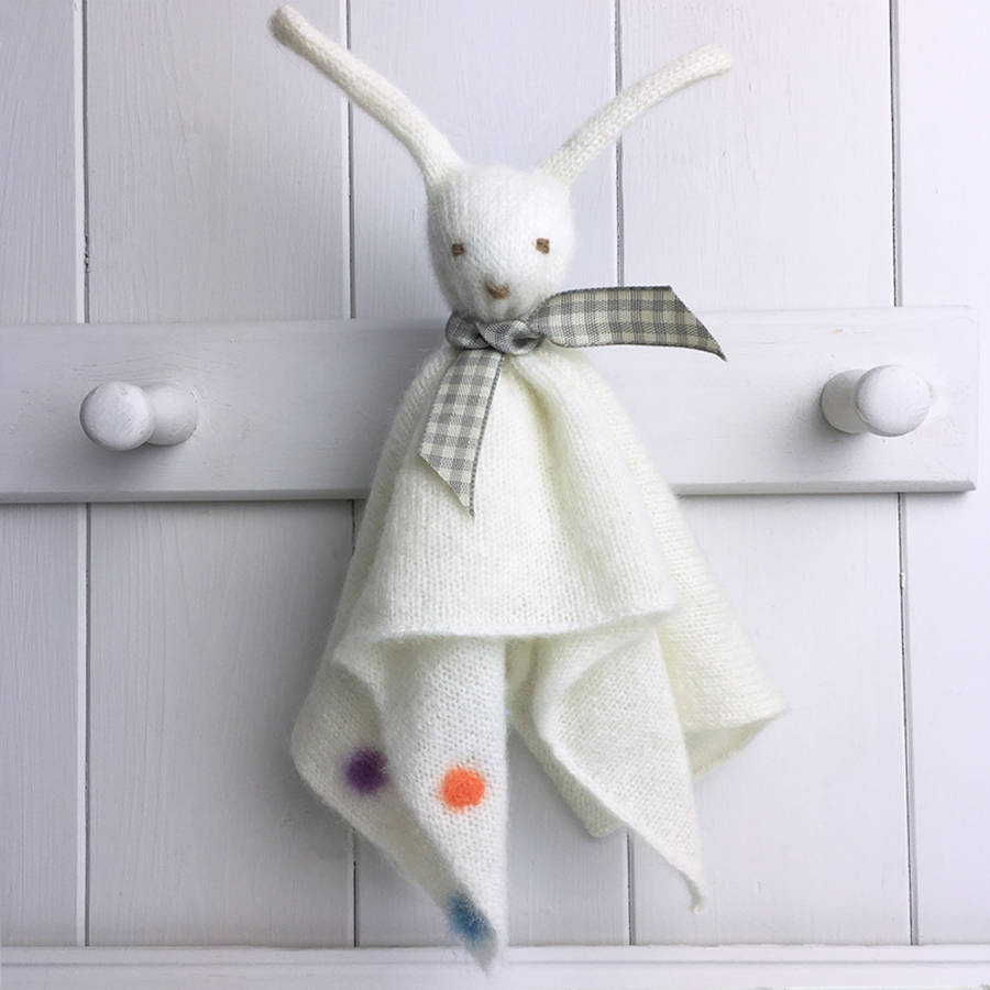 pure cashmere bunny comforter by purl english | notonthehighstreet.com