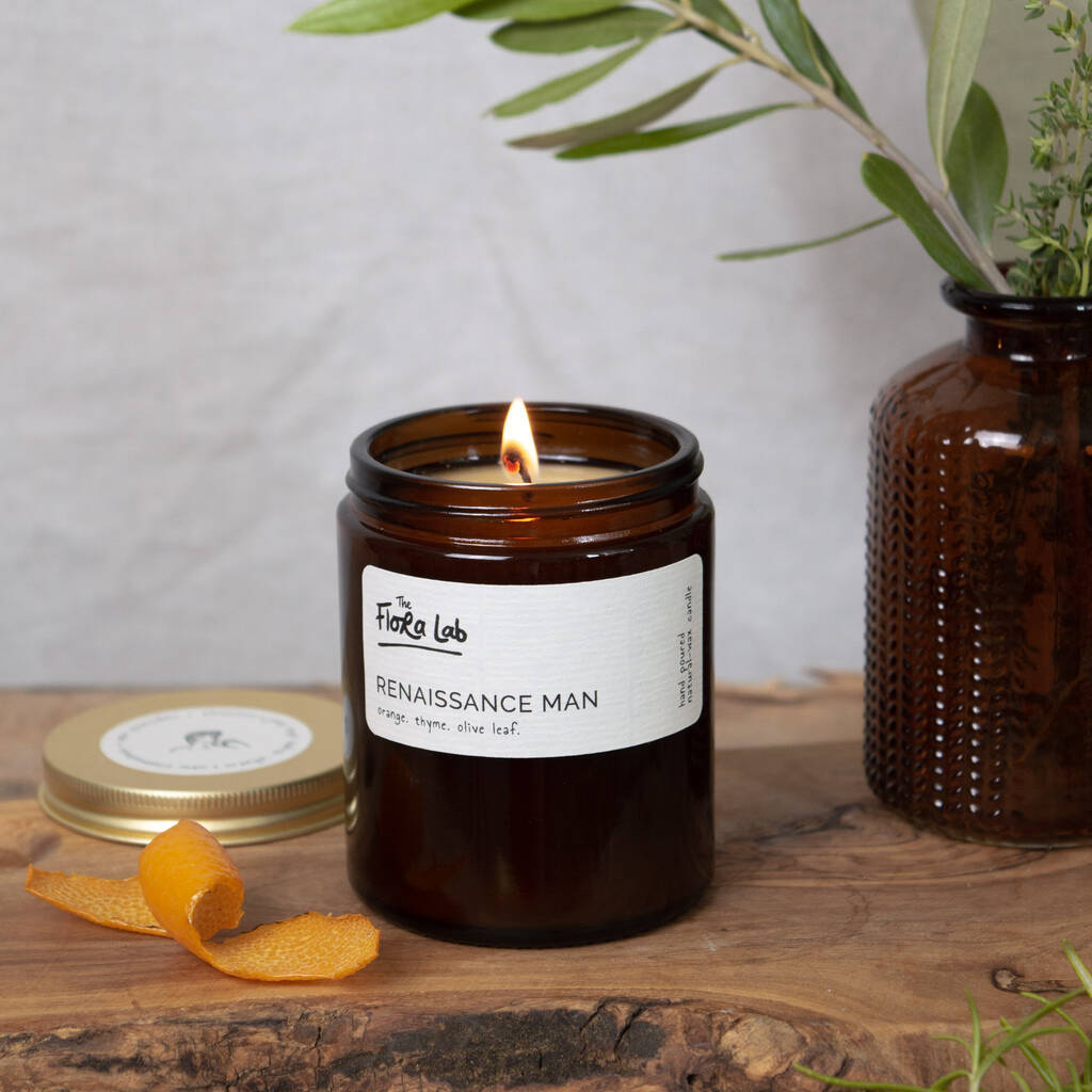 Renaissance Man Natural Wax Candle By The Flora Lab ...