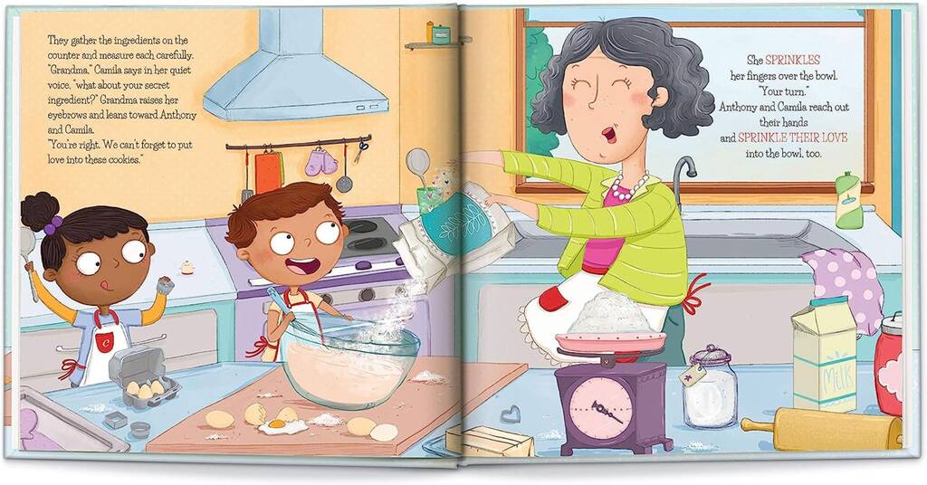 Personalised Children's Book, Baking Cookies Together By I See Me ...