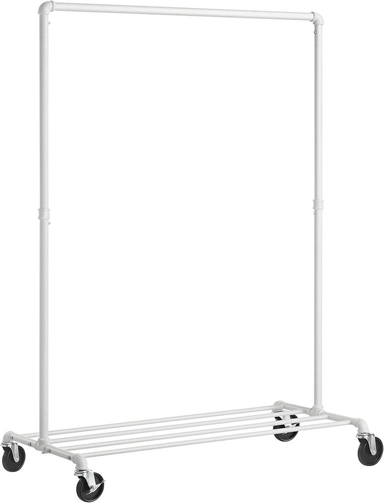 Heavy Duty Clothing Rail Clothes Rack On Wheels By Momentum ...