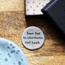 'love You To The Moon And Back' Pocket Coin By Kutuu ...