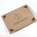 Diamond Ring Card, Personalised Engagement, Wedding By Little ...