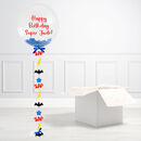Personalised Birthday Superhero Bubble Balloon By Bubblegum Balloons ...