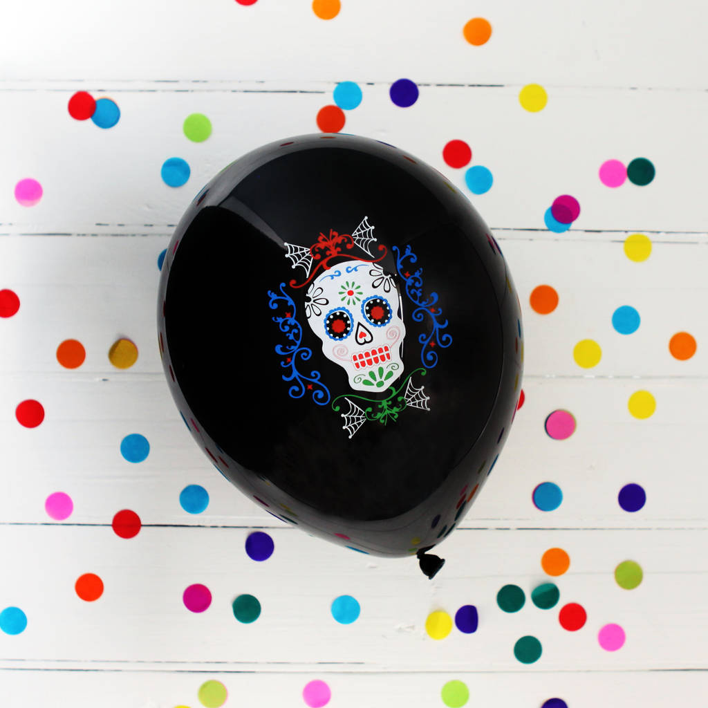 Halloween Day Of The Dead Balloons By Postbox Party ...