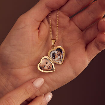 Personalised Heart Locket Necklace By Posh Totty Designs ...