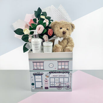 Bertie Bear's Welcome Baby Hamper By Babyblooms | notonthehighstreet.com