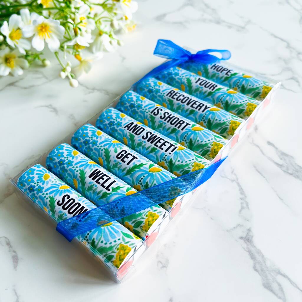 Personalised Get Well Soon Kinder Chocolate By My Personalised Sweets ...