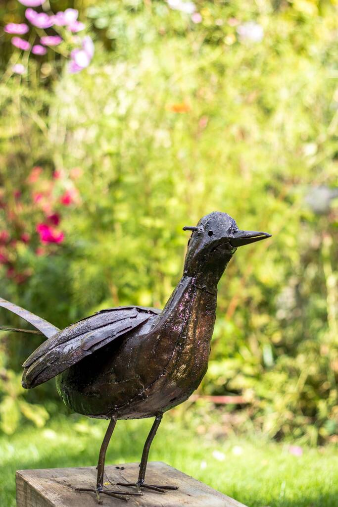 Pheasant Recycled Metal Garden Sculpture By Chi Africa ...
