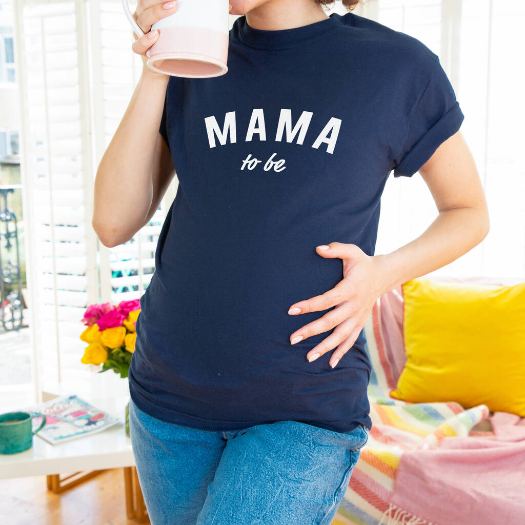 Mama To Be' Mum To Be Maternity T Shirt By Ellie Ellie ...