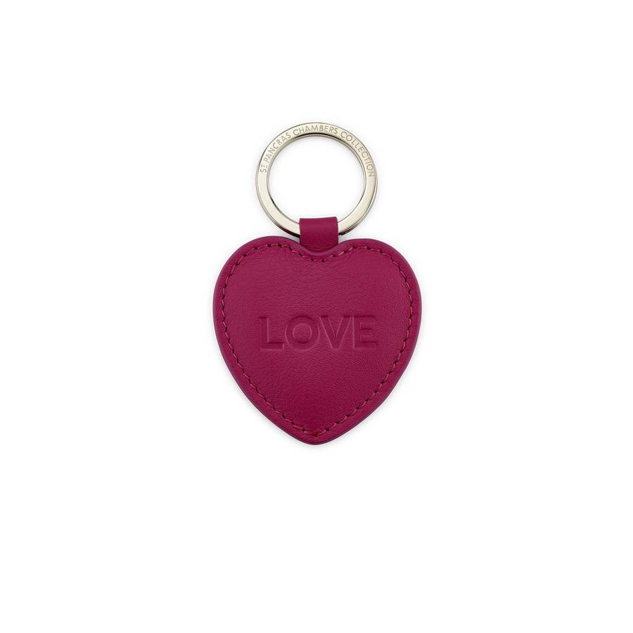 love heart keyring by st pancras chambers collection ...