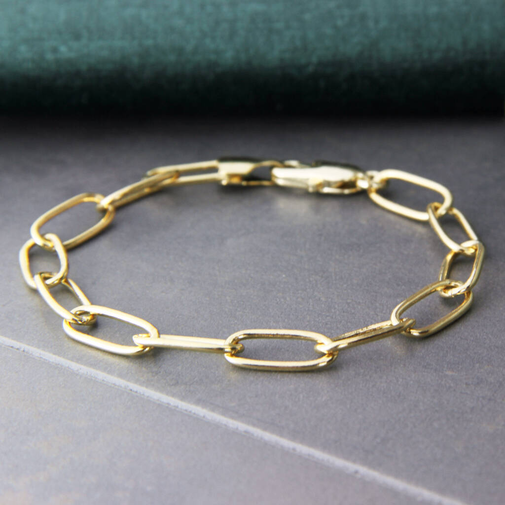 Chunky Link Chain Bracelet By Gaamaa