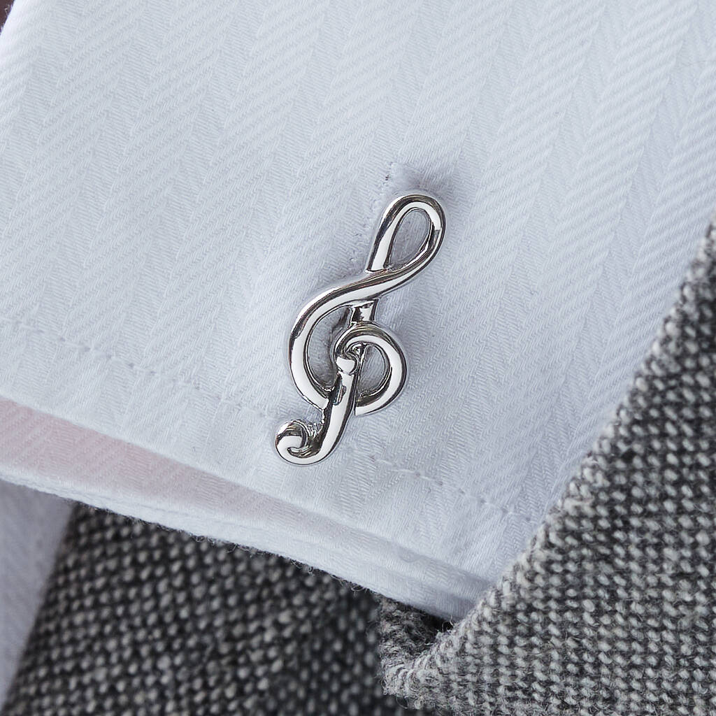 Music Cufflink Treble Clef Musical Note By We Love To Create ...