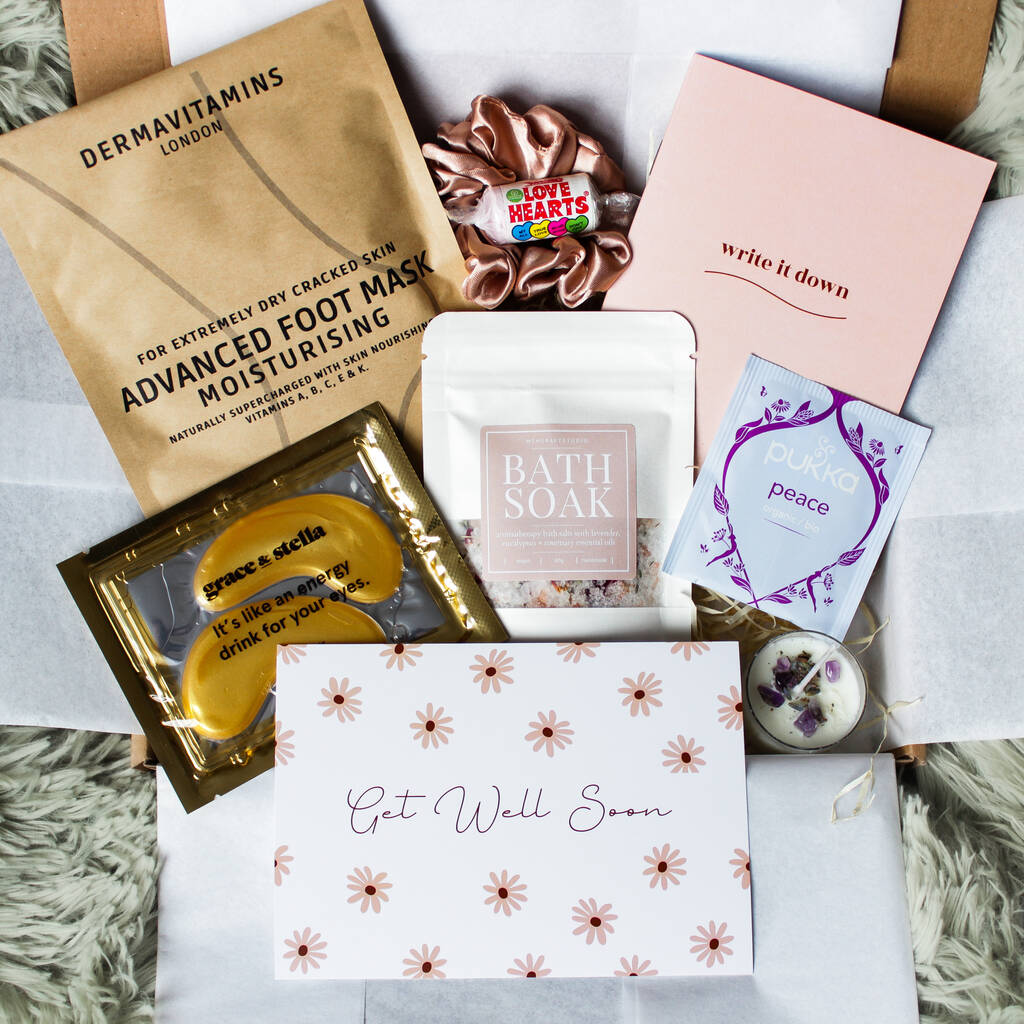 Get Well Soon Self Care Pamper Hamper By MTH Craft Studio ...