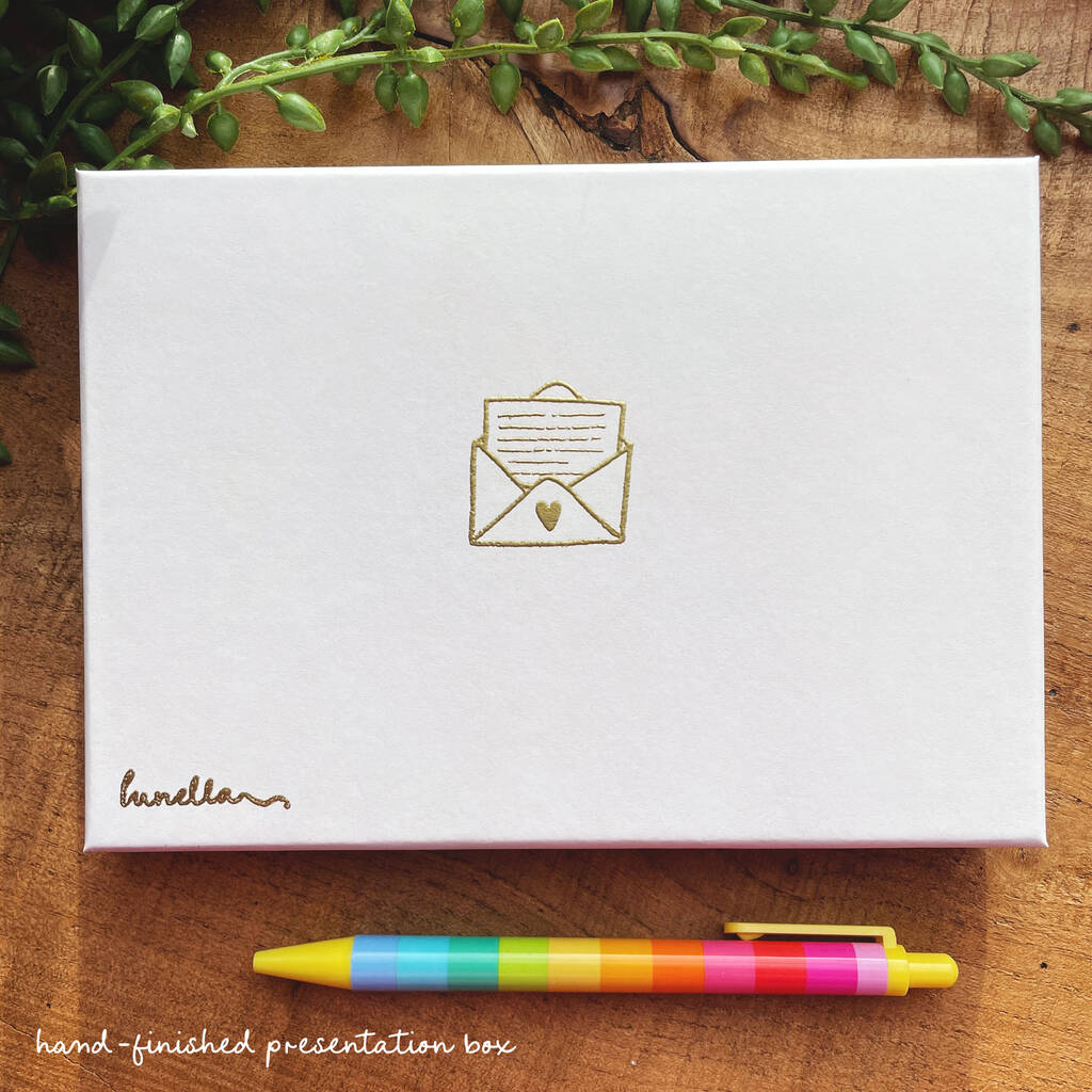 Personalised Robot Note Cards With Envelopes By Lunella ...