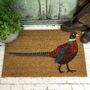 Pair Of Proud Pheasant Coir Doormats By Garden Selections ...