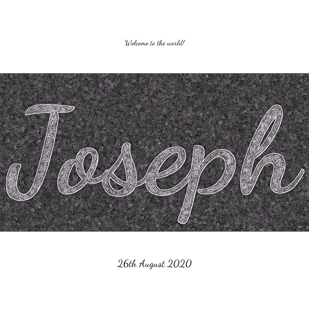 Personalised Name Print By Elevencorners | notonthehighstreet.com