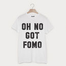 Oh No Got Fomo Men’s Slogan T Shirt By Batch1 | notonthehighstreet.com