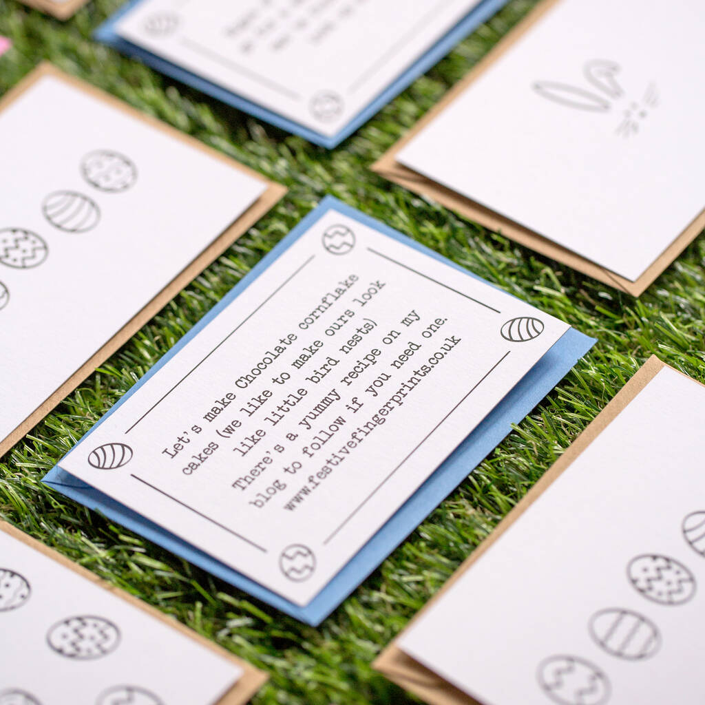 Kids Easter Activity Kit By Festive Fingerprints