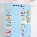 Childrens Personalised Routine Chart By Craftly Ltd ...