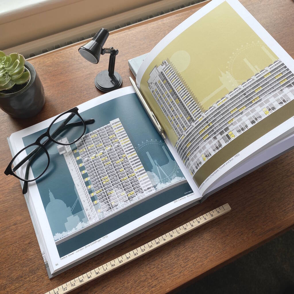 Architectural Linescapes Book By Linescapes | notonthehighstreet.com