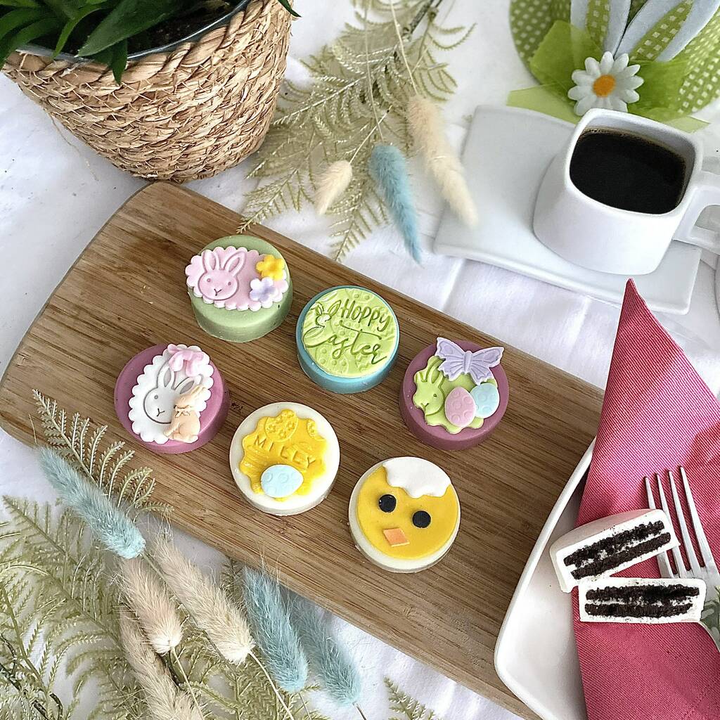 Personalised Easter Chocolate Coated Oreo Gift Box By La di da Sweet ...