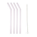 Pink Glass Reusable Straws By Ginger Ray | notonthehighstreet.com