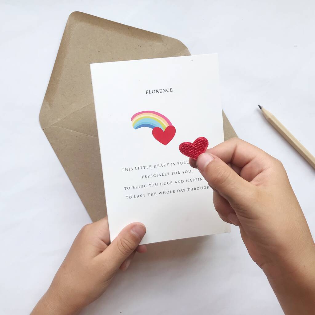 Back To School Pocket Hug Card By Studio Thirty Two 