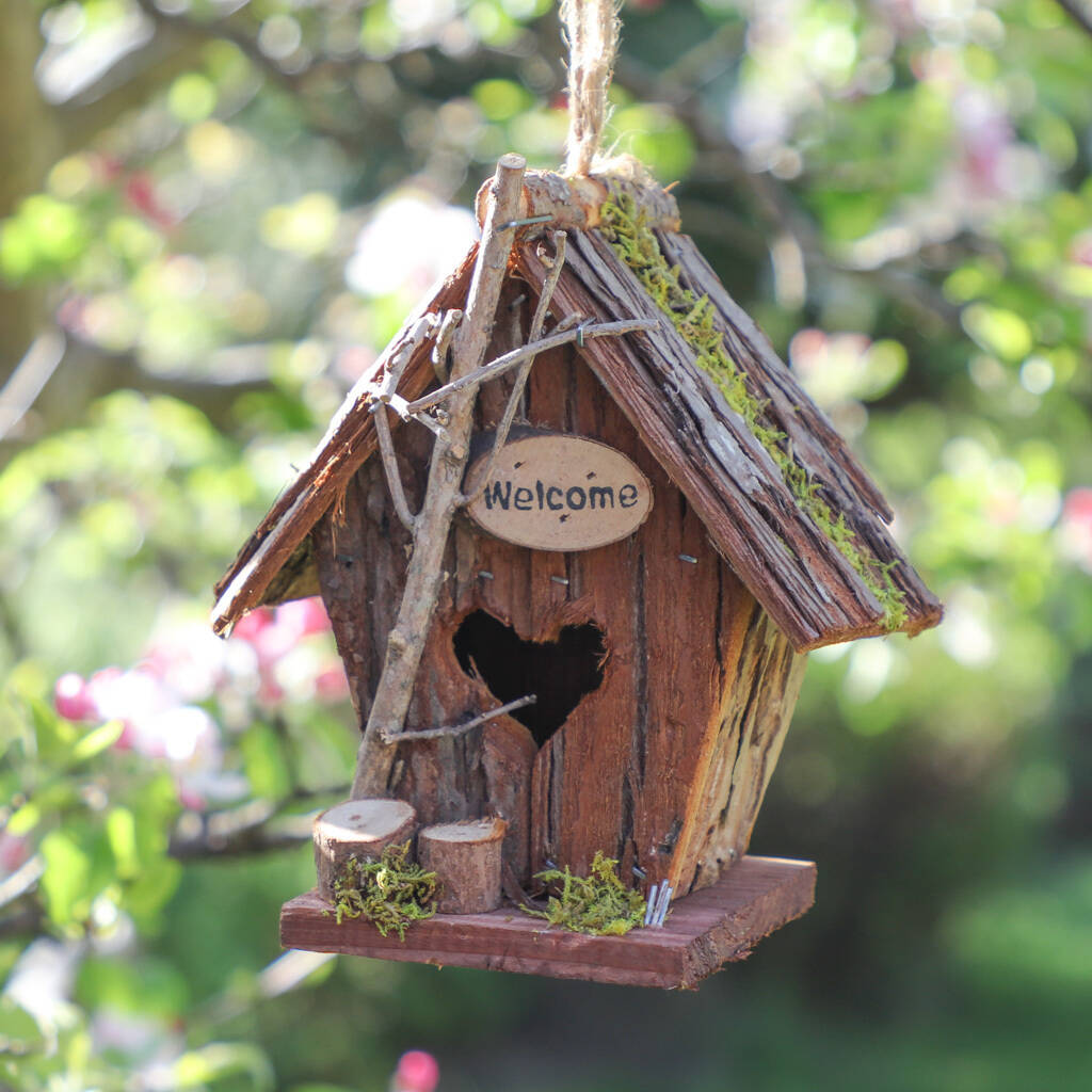 father's day oakwell cottage hanging bird house by dibor ...