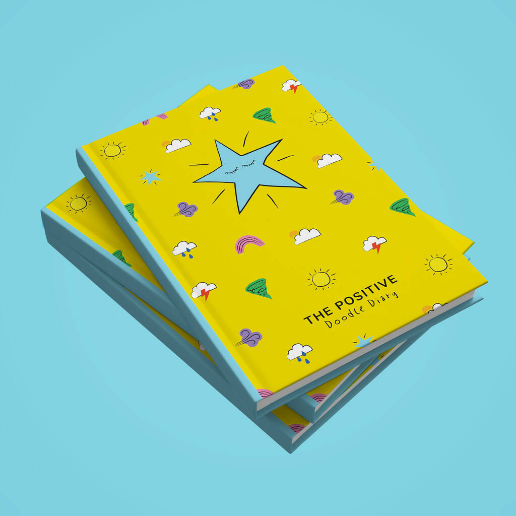 The Positive Doodle Diary By The Positive Planner | notonthehighstreet.com