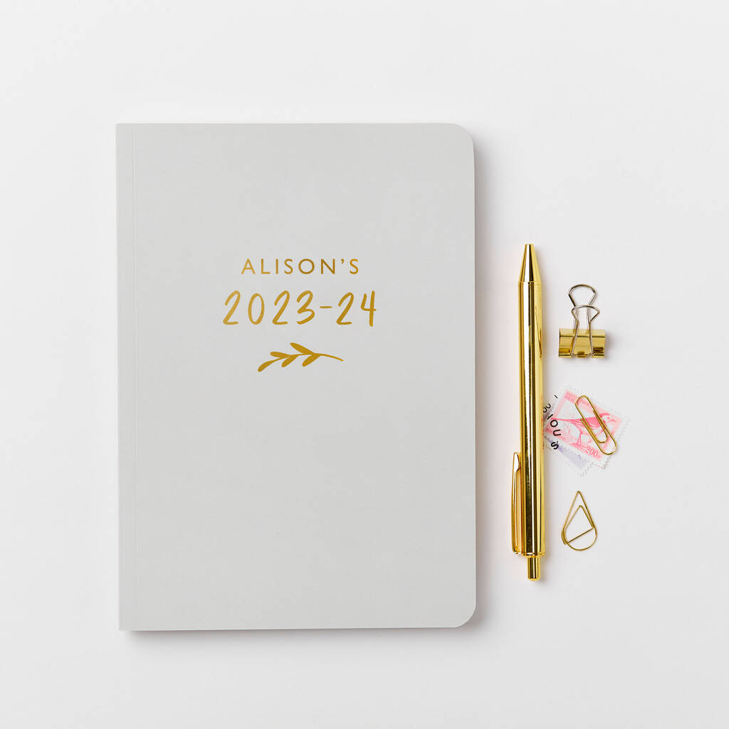 Personalised Bloom 2023 2024 Mid Year Diary By Martha Brook ...